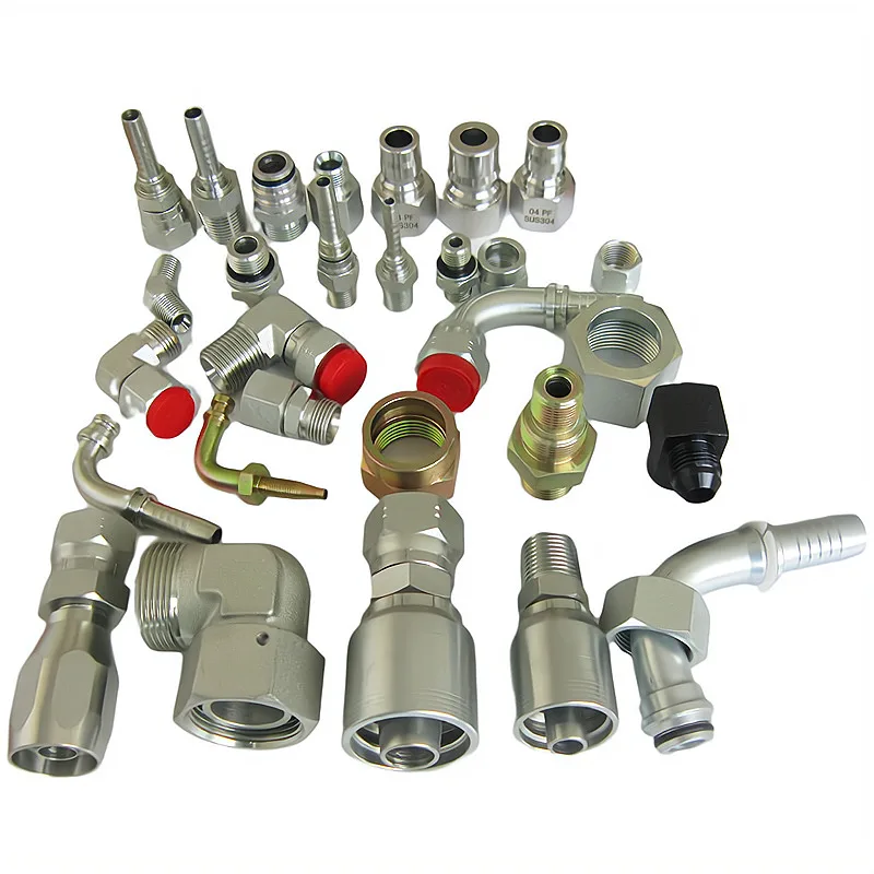 Flange Hydraulic Hose Fittings 90 Degree Elbow Hydraulic Fitting Adapter Hydraulic Hose End ...