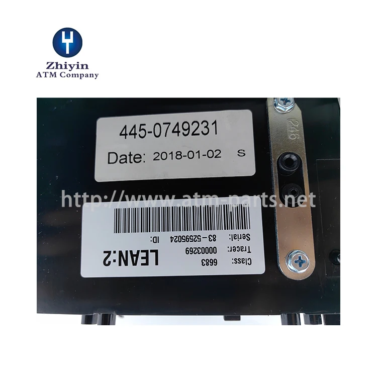NCR 6683 FASCIA ASSEMBLY ATM Machine Parts - 445-0749231 & 4450737616