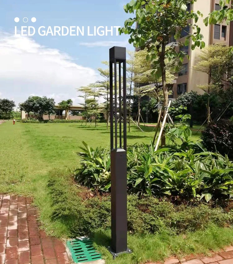 Modern Garden LED 20W Lawn Outdoor Pole Light IP65 - KAINUO
