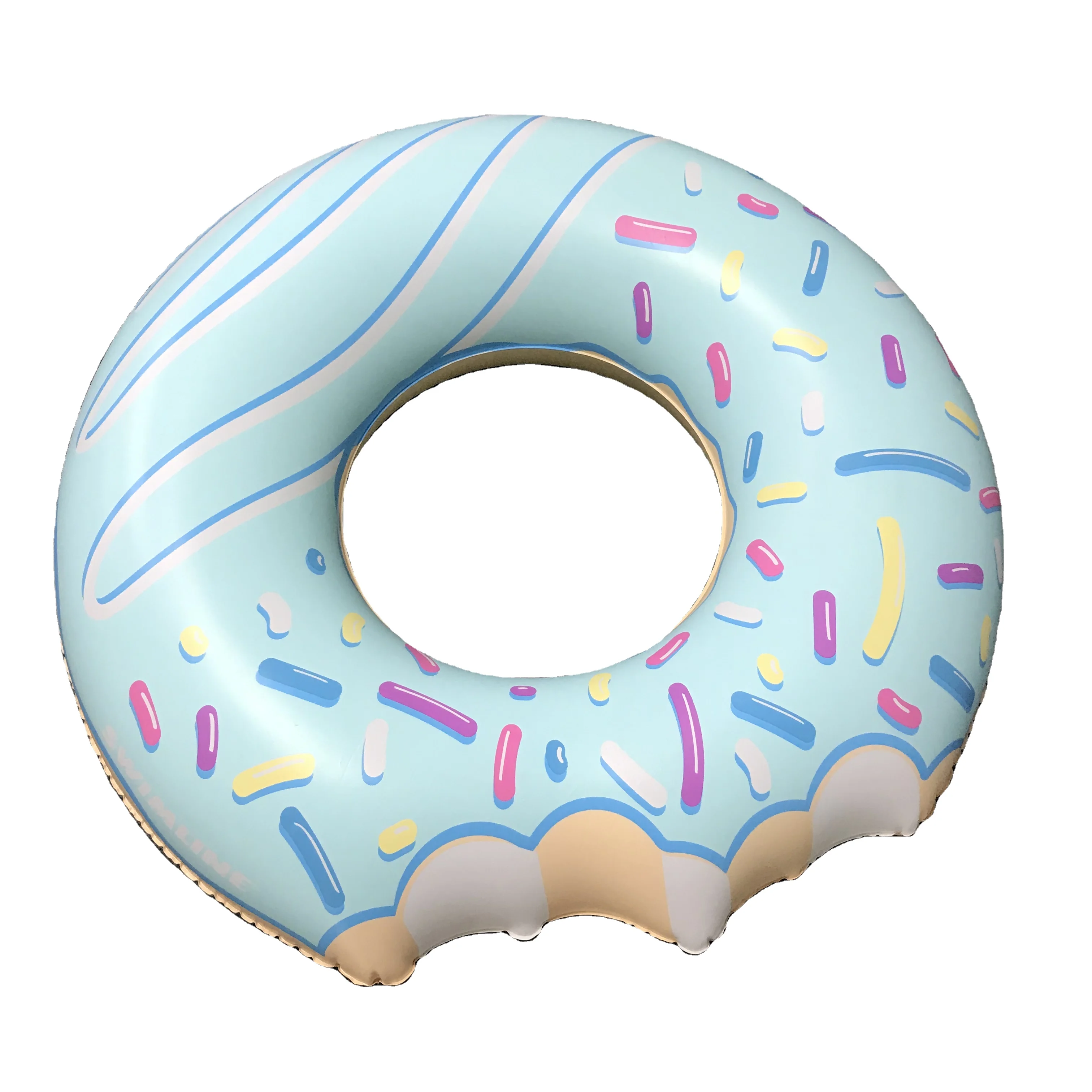 Donut Pool Float Tube Pvc Swim Ring Summer Beach Inflatable Swimming ...