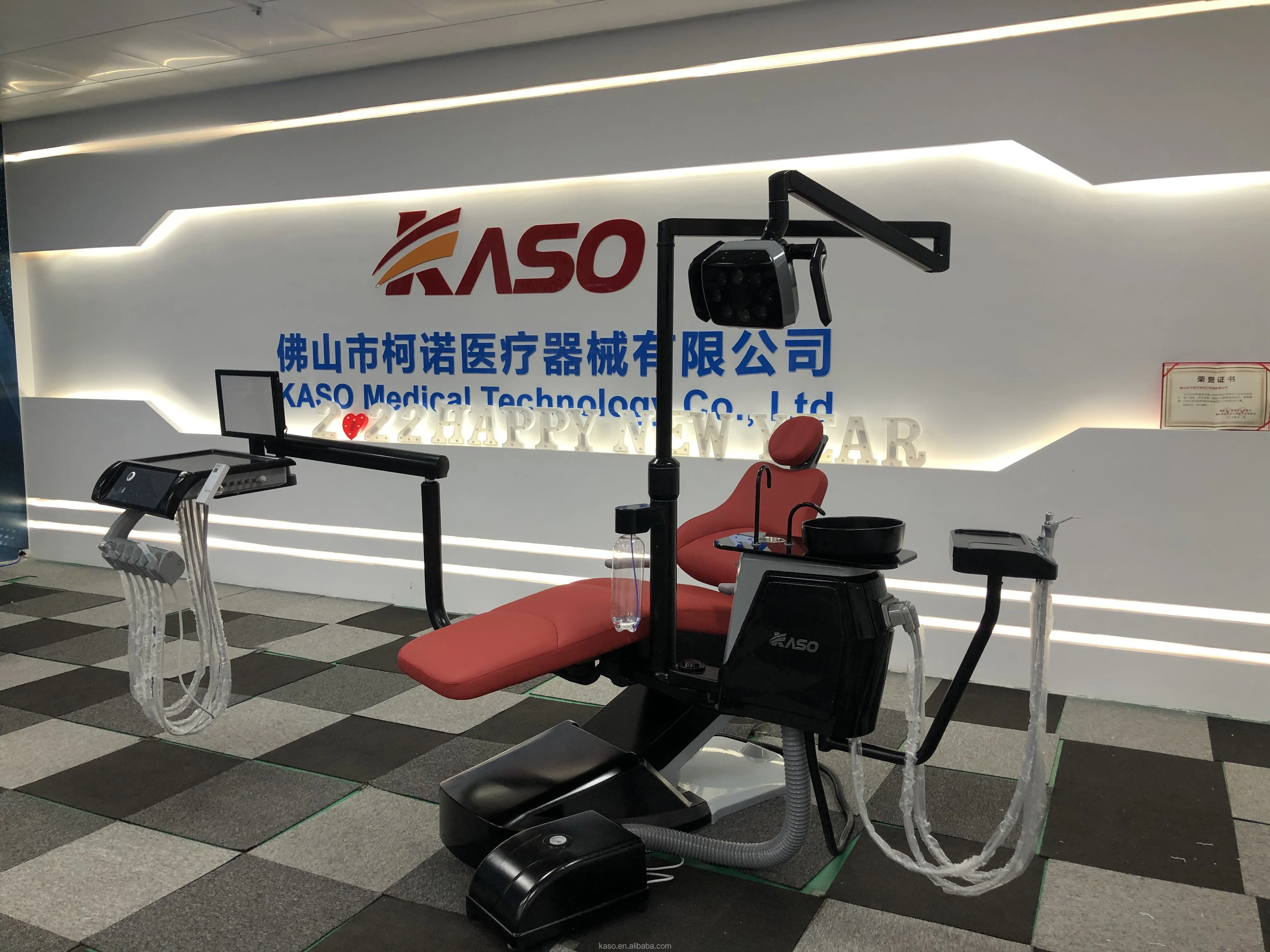 KASO KS-R4 Dark Knight Dental Chair - Luxury Black Dental Equipment ...