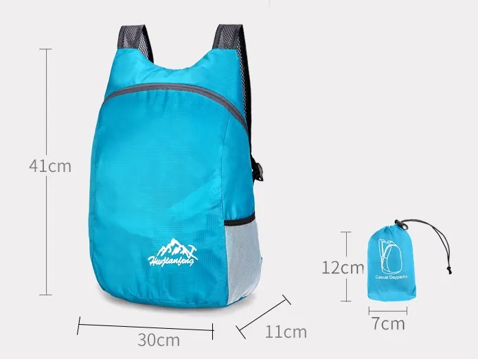 Outdoor Ultralight Hiking Backpack Lightweight Foldable Waterproof ...
