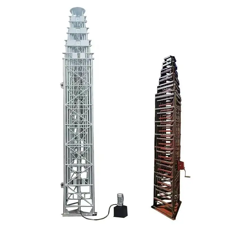 20m Self-erecting Hydraulic Electric Telescoping Mast Mobile ...