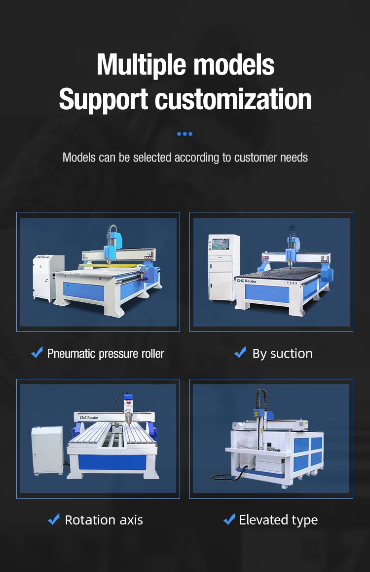 2023 New Design 1325 Wood Cnc Router Engraving Machine With Custom ...