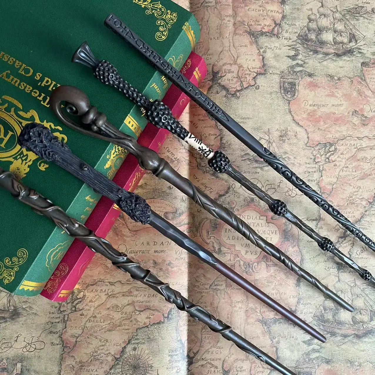 2024 Harry Potter Wand Rechargeable Witch Hand Harry Potter Magic Metal ...