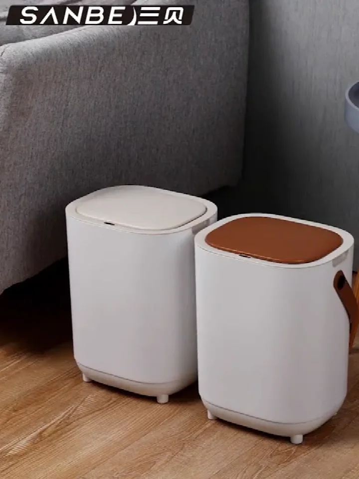 16l Automatic Operation Smart Trash Can Electronic Touchless Sensor ...