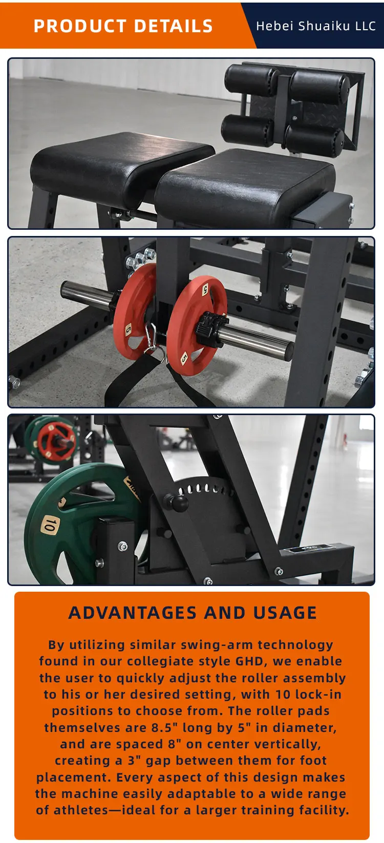 PD Prone Reverse Leg Lift Leg Bend Hip Push Gym Equipment Machine Waist ...