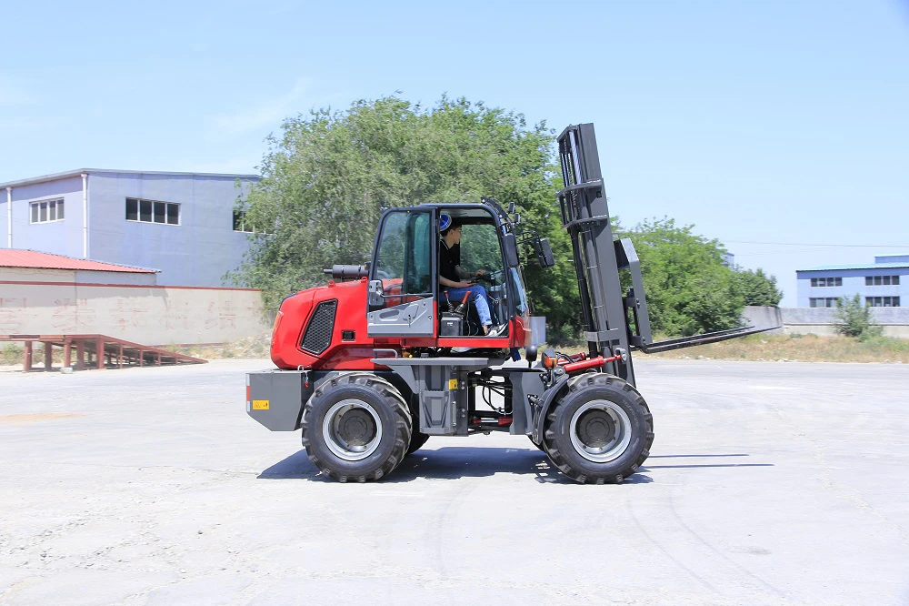 3.5ton All-terrain Off-road Forklift With Branded Diesel Engine - Buy ...