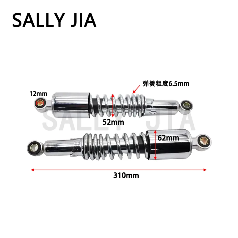 Motorcycle Shock Absorber Buffer CG125 Rear Shock Absorber Hydraulic ...