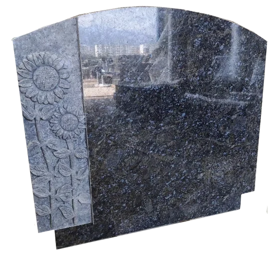 Customized butterfly blue granite headstone wholesale price| Alibaba.com