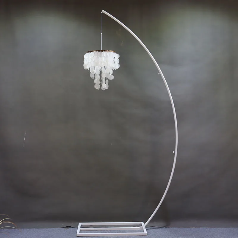 Luxury Wedding Props Metal Floor Lamp Stand Frame Stand Hanging ...
