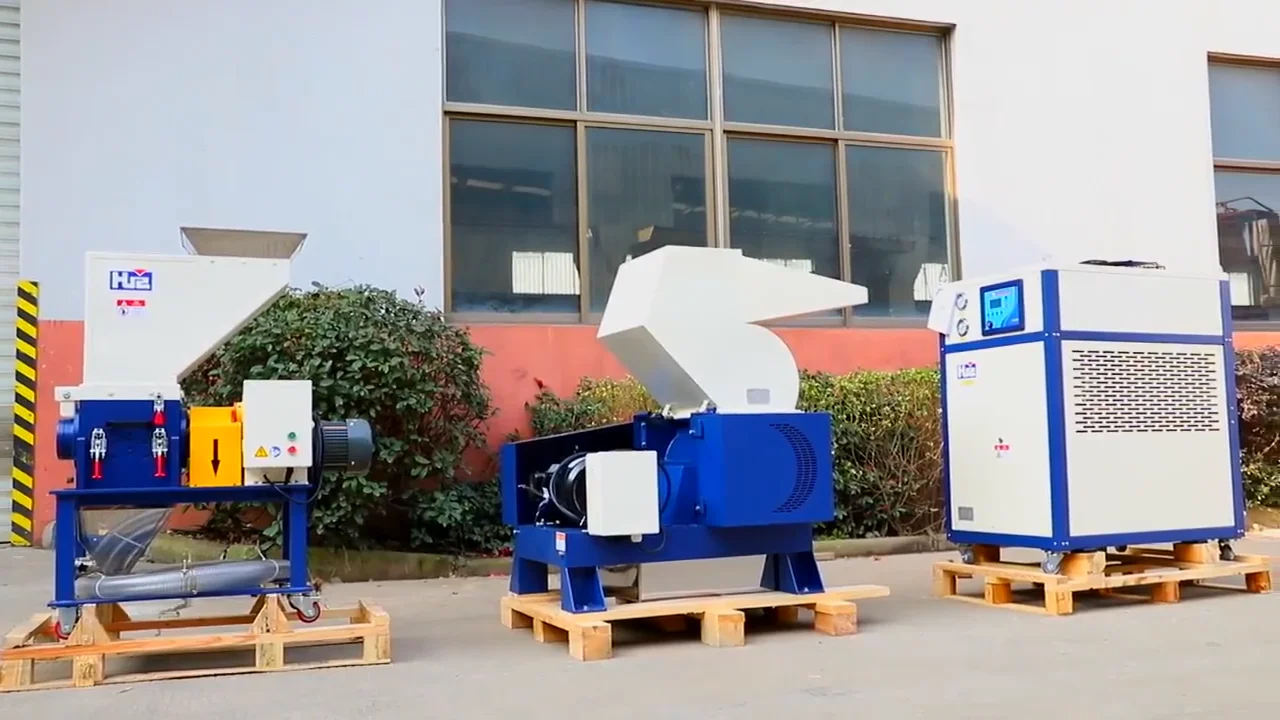 Huare Hss180b 530rpm Rotating Speed Industrial Recycled Material ...