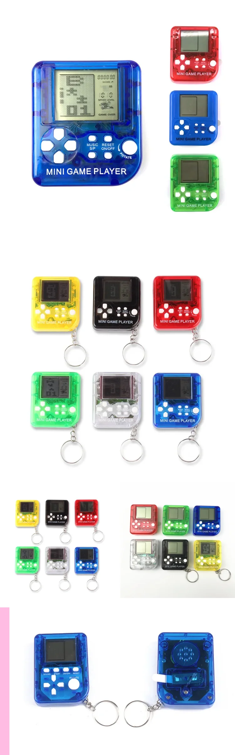 Ambr 2024 Hot Video Game Tetris Relaxation And Decompression Toy Mini ...