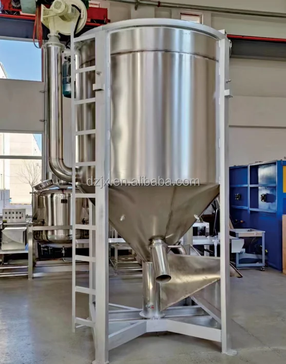 Dzjx Vertical Powder Feed Mixer Machine With Air Dryer Pp Mix Dryer ...