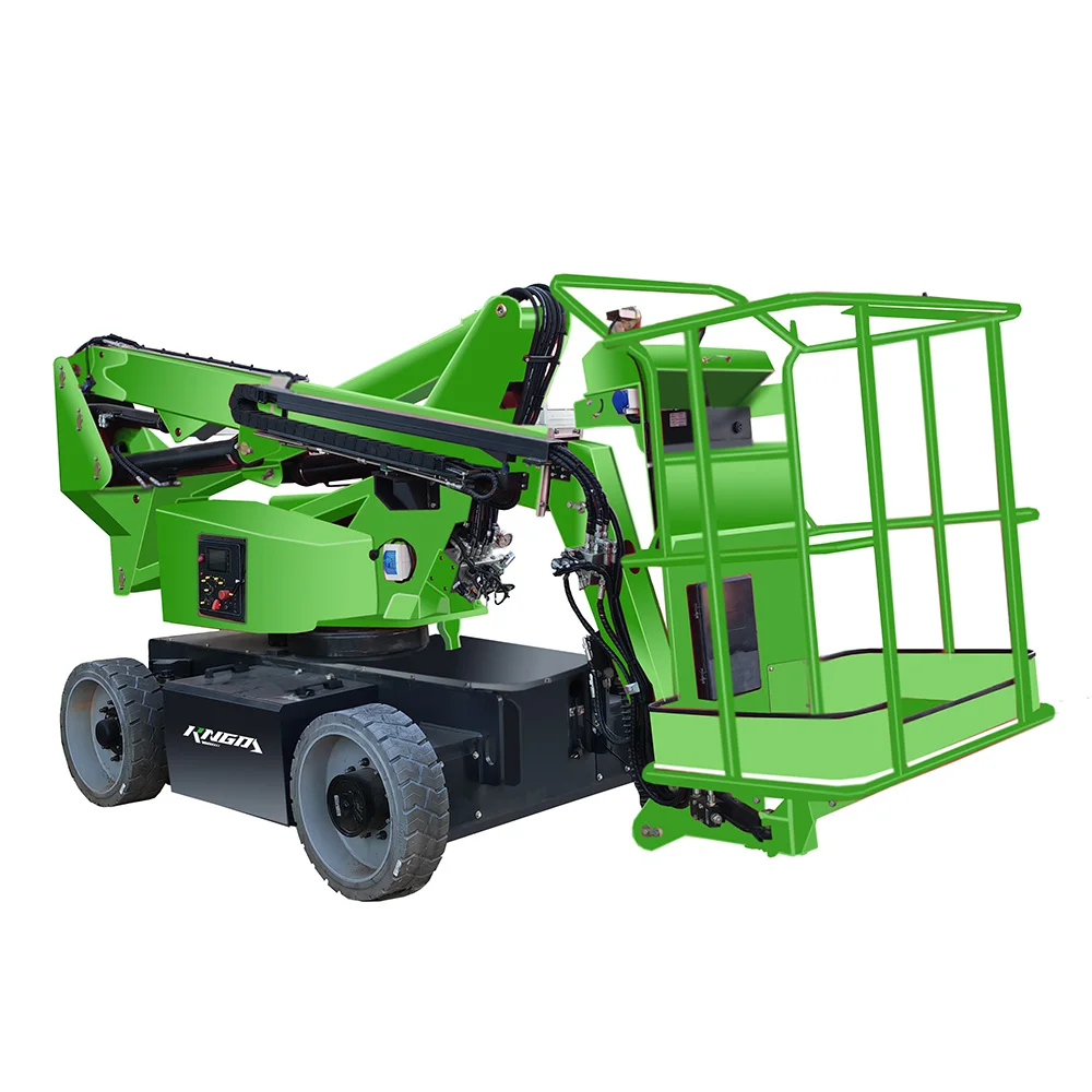Mobile Electric Boom Lift - Safe and Efficient Work Platform