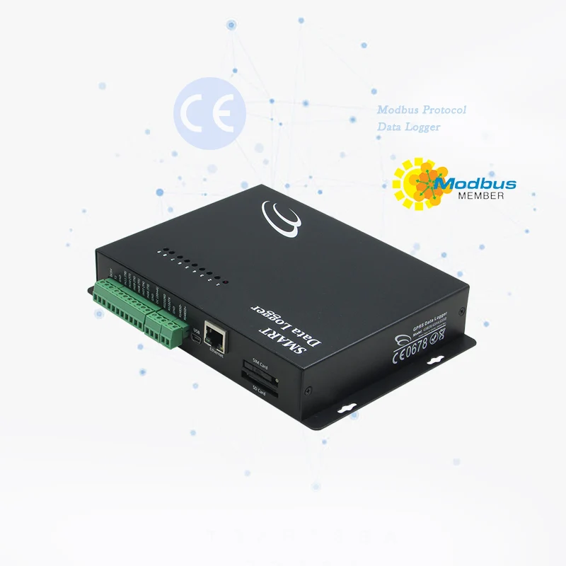 Smart Wireless Modbus Protocol Data Logger for Solar Monitoring