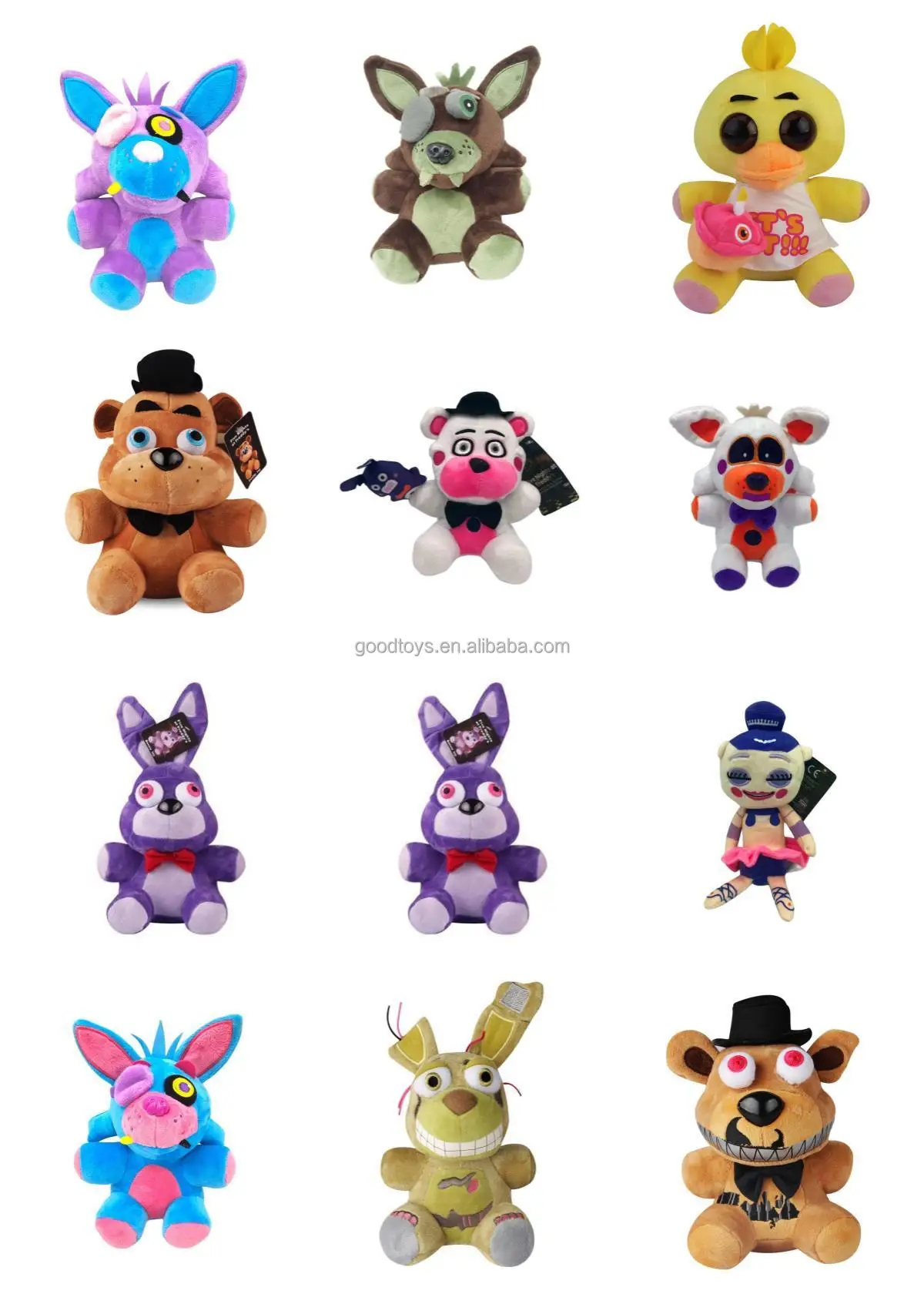 18-25cm Most Popular Five Night At Freddy Figure Soft Toy Cute Cartoon ...