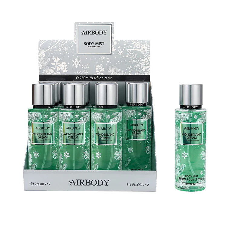 AB5007 250ml fantasy body fragrance mist latest air body spray sets ...