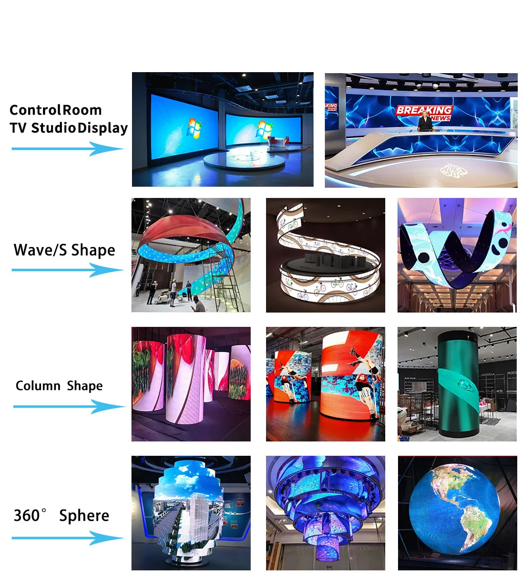 P3 Flexible LED Display - Eagerled Indoor Advertising Screen