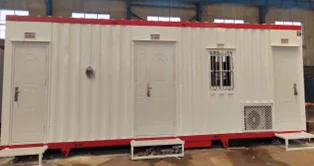 Outdoor Camp Restroom - Portable Mobile Toilets with Shower