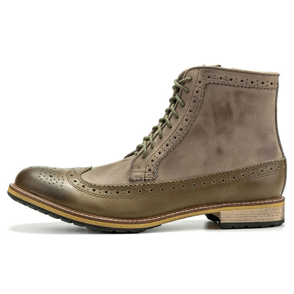 Custom Genuine Leather Soft Flat Leather Boot China Wholesale High ...