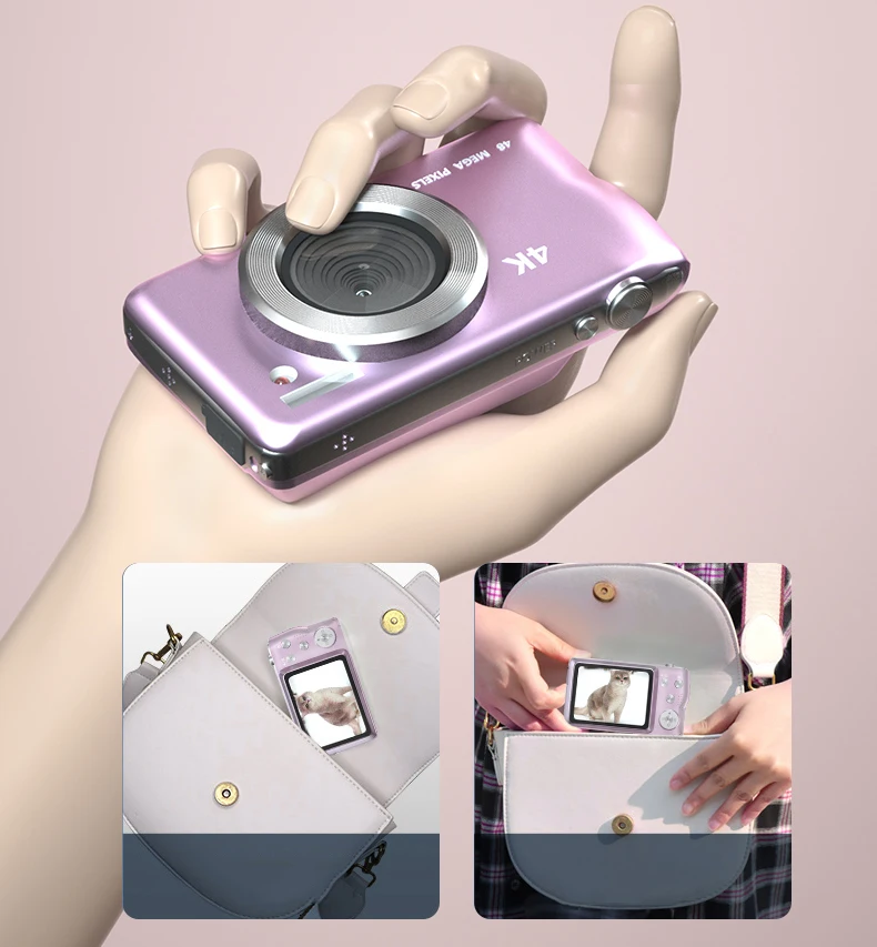 8x Zoom 48MP Camera - Compact Digital Photo Shooting
