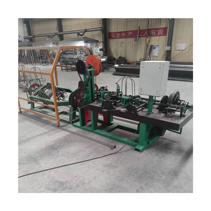 High Speed Blade Rope Barbed Making Machine / Razor Barbed Wire Machine ...