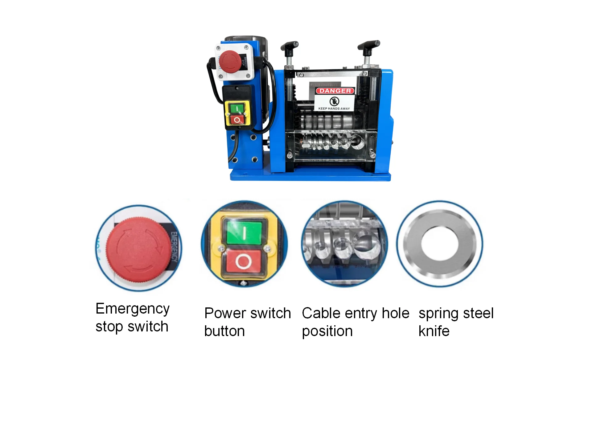 Multifunctional Scrap Copper Wire Stripping Machine Recycling Cable ...