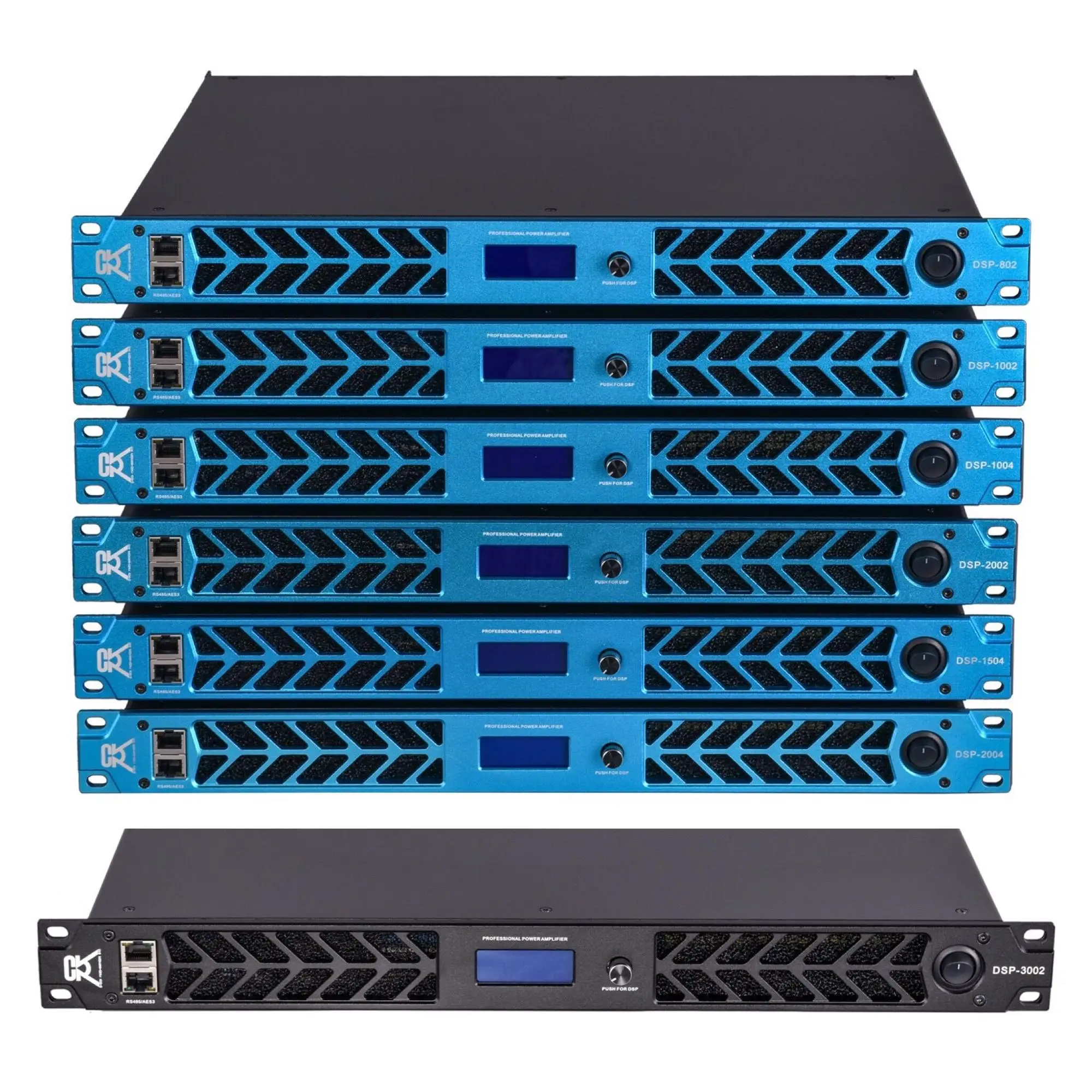 Cvr Power Amplifier 3002 - Professional 2 Channel Amp