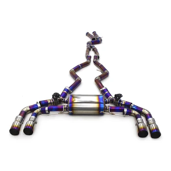 Coc Performance Quality Grade 5 Titanium Valvetronic Exhaust Pipe For ...