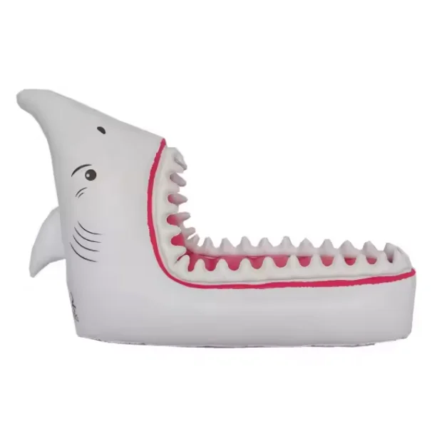 Inflatable Portable Pvc Shark Sofa Chair For Adults - Oem Available