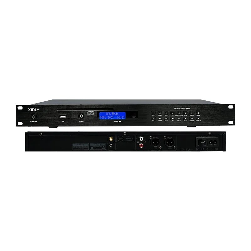 XIDLY Digital 1U Rackmount CD Player with USB Blue Tooth| Alibaba.com