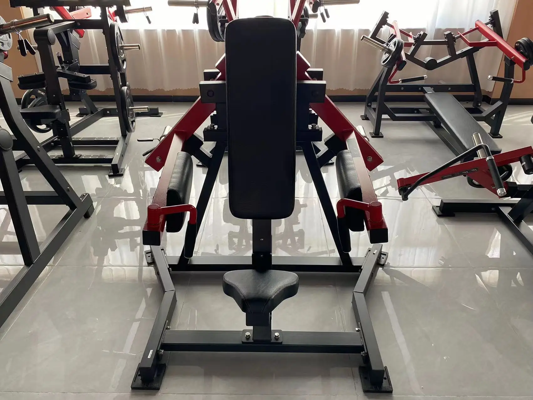Plate Loaded Pendulum Squat Leg Extension Hip Thrust Machine for Gym ...