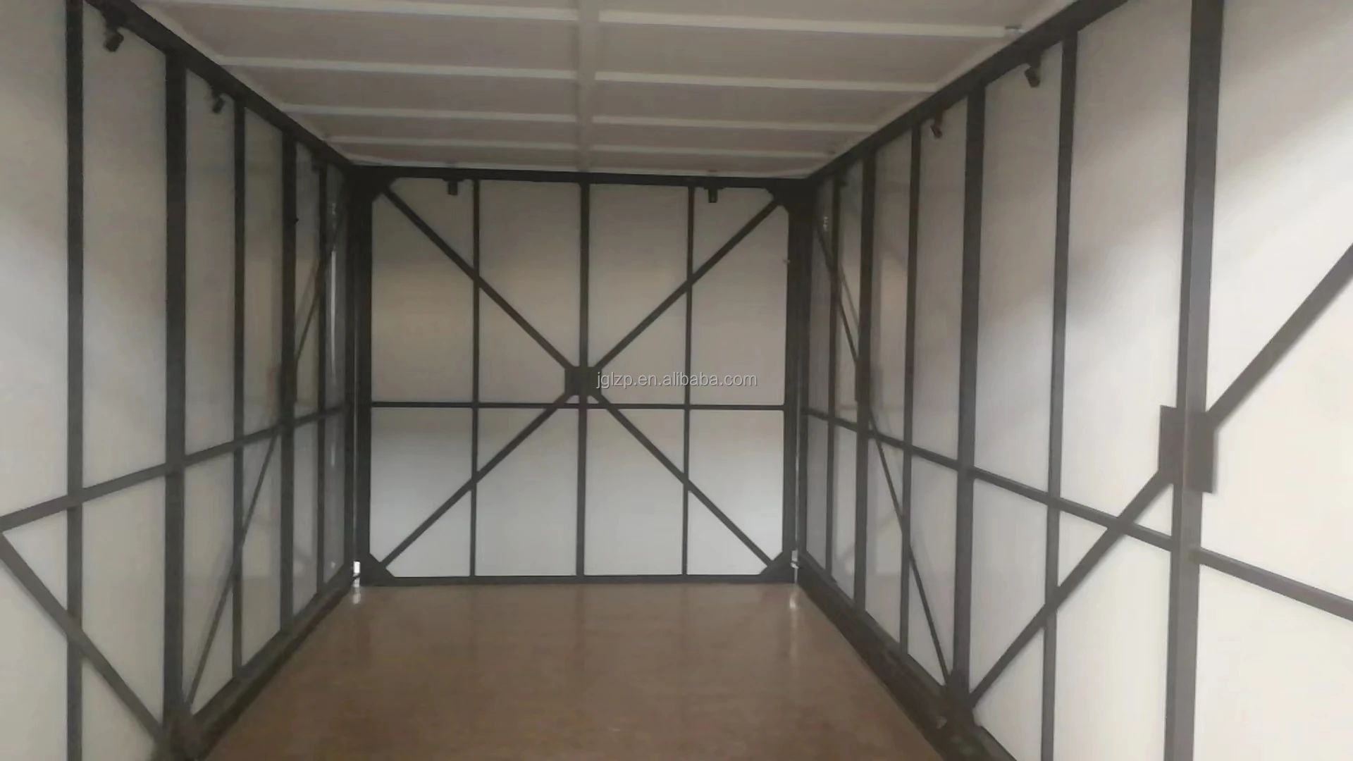 Q235 Steel 9ft 16ft 19ft Foldable Storage Unit Movable Portable Moving ...