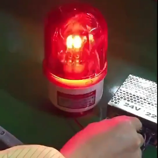 Factory Direct High Strength Ip55 Led Red Warning Light With Sound ...