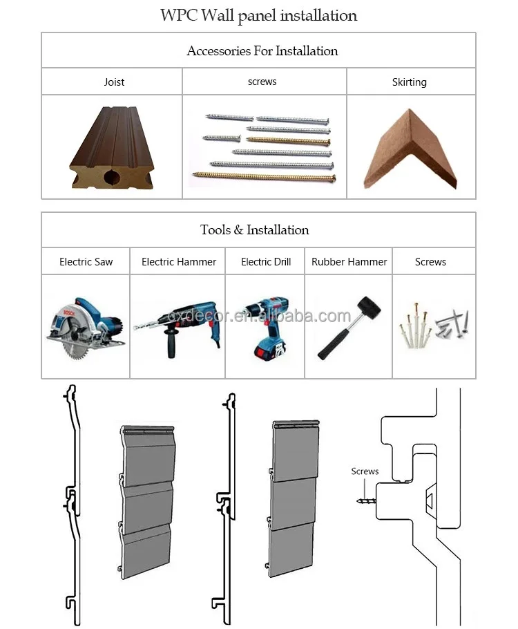 Stainless Steel Clips for PVC Wall Panels - Durable & Eco-friendly