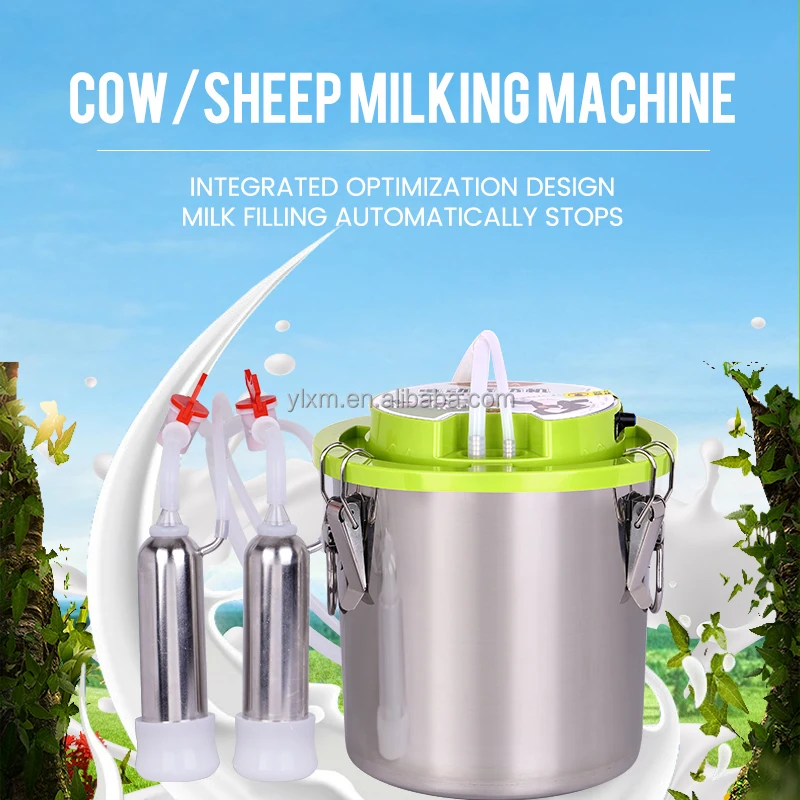 12L Rechargeable Cow and Sheep Milking Machine - Efficient & Durable