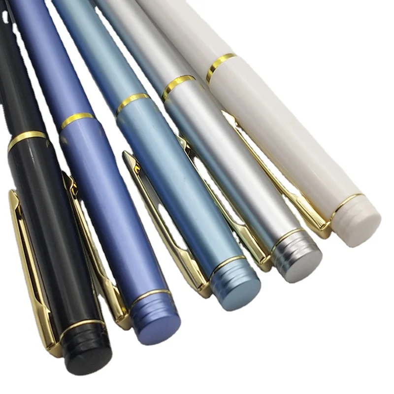 Hot-Selling Black Business Fountain Pen Custom Logo Signature ...