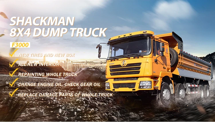 Shacman Delong 8x4 Heavy Duty Truck - 40 Ton Tipper for Sale