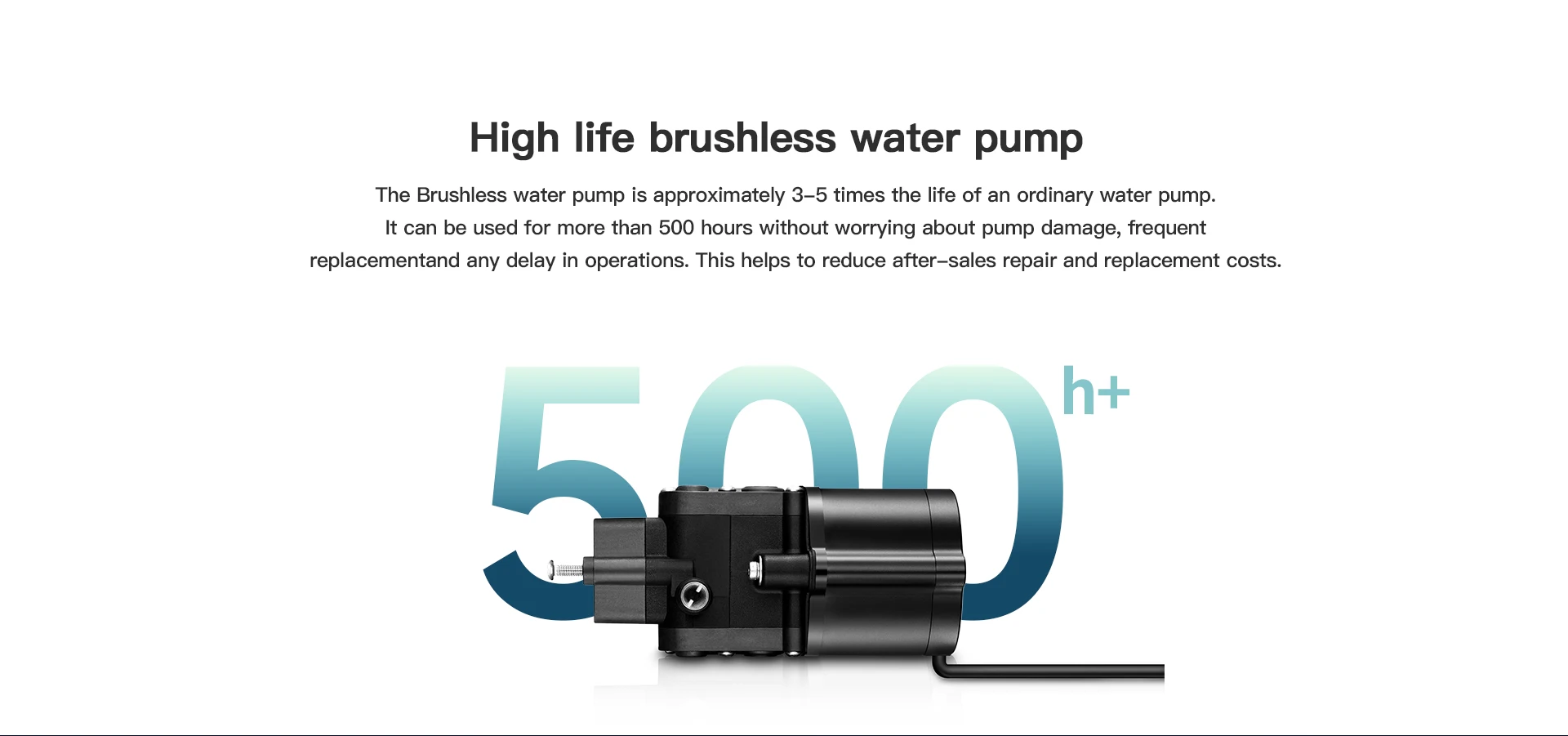 Mini 5-Liter X-Rotor Brushless Water Pump IP67 Hobbywing