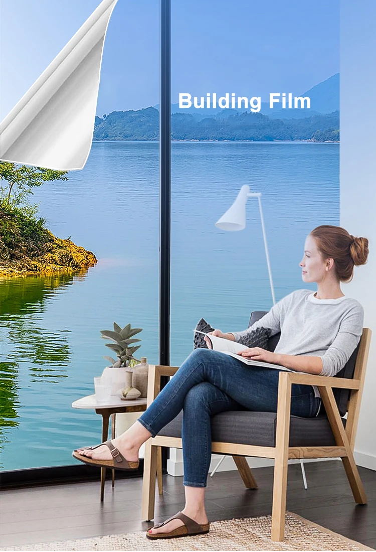 1.52*30m Silver Mirror Reflective Aluminum Building Window Film