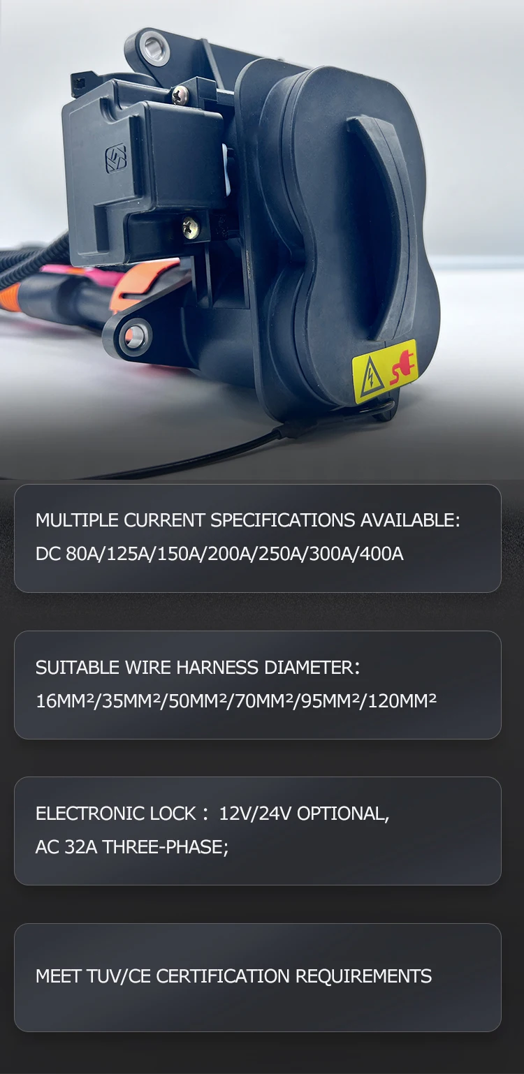 CCS2 charging port ev charging port socket ccs2 combo2 manufacturer EV ...