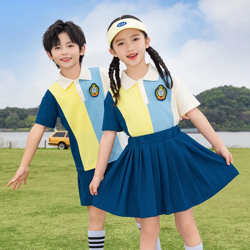Custom Children Boy Girl School Uniforms Private Schools Shirt Skirt ...