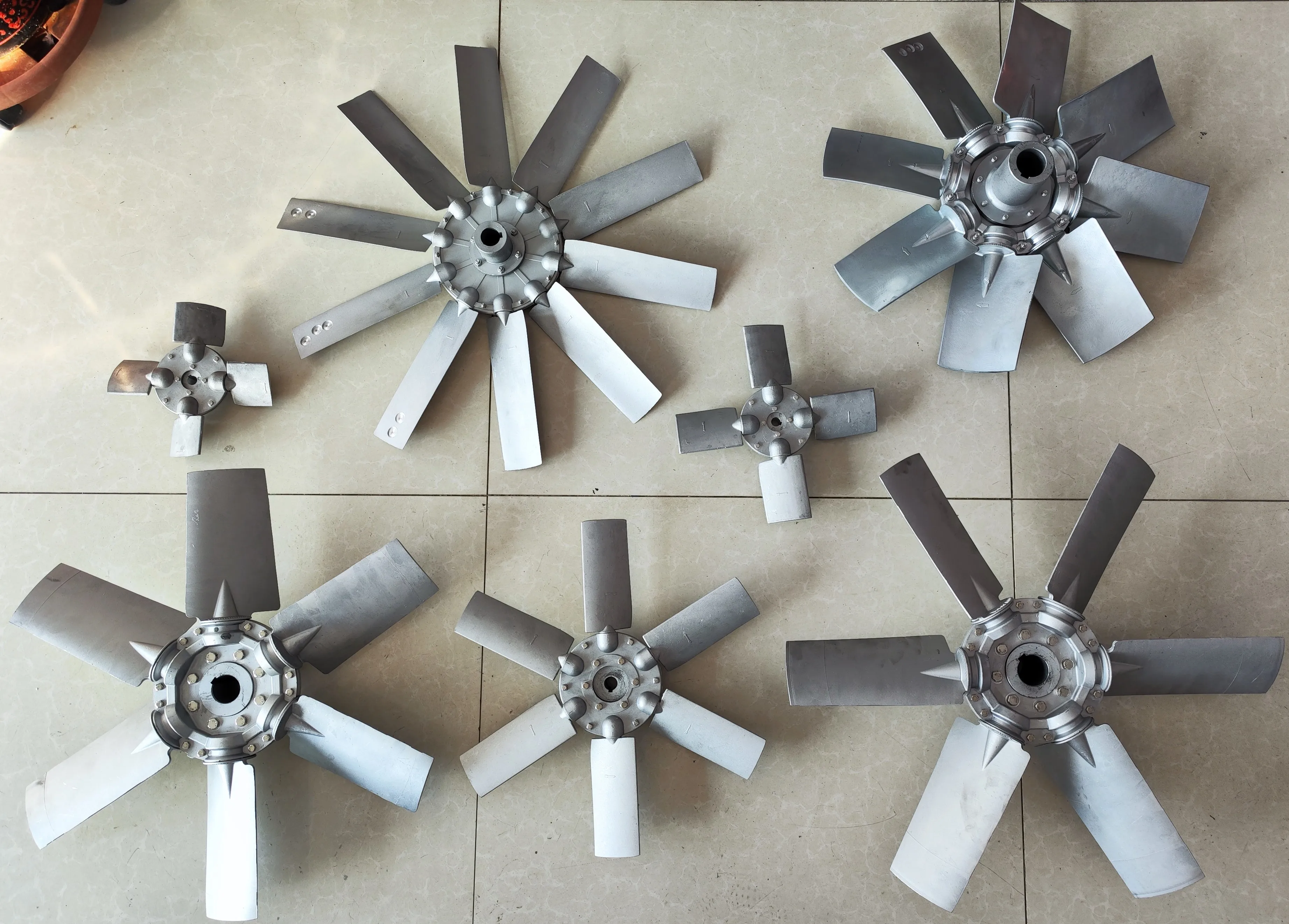 Cooling Tower Heat Dissipation Die Casting Aluminum Process Blade High ...