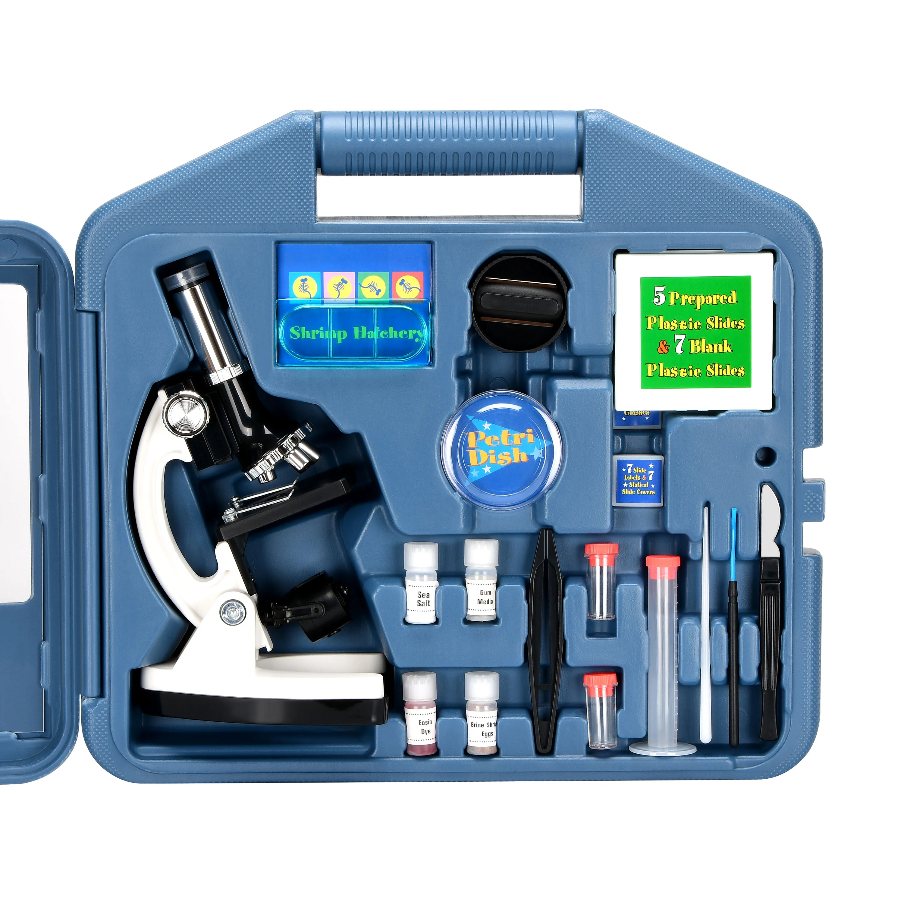 1200x Beginner Microscope Kit With 28 Pcs Accessories For Discover ...