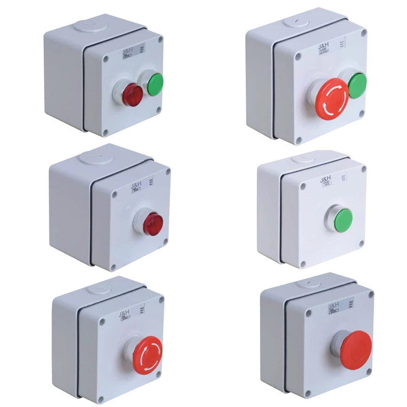 IP66 Waterproof Emergency Push Button Switch - J&H