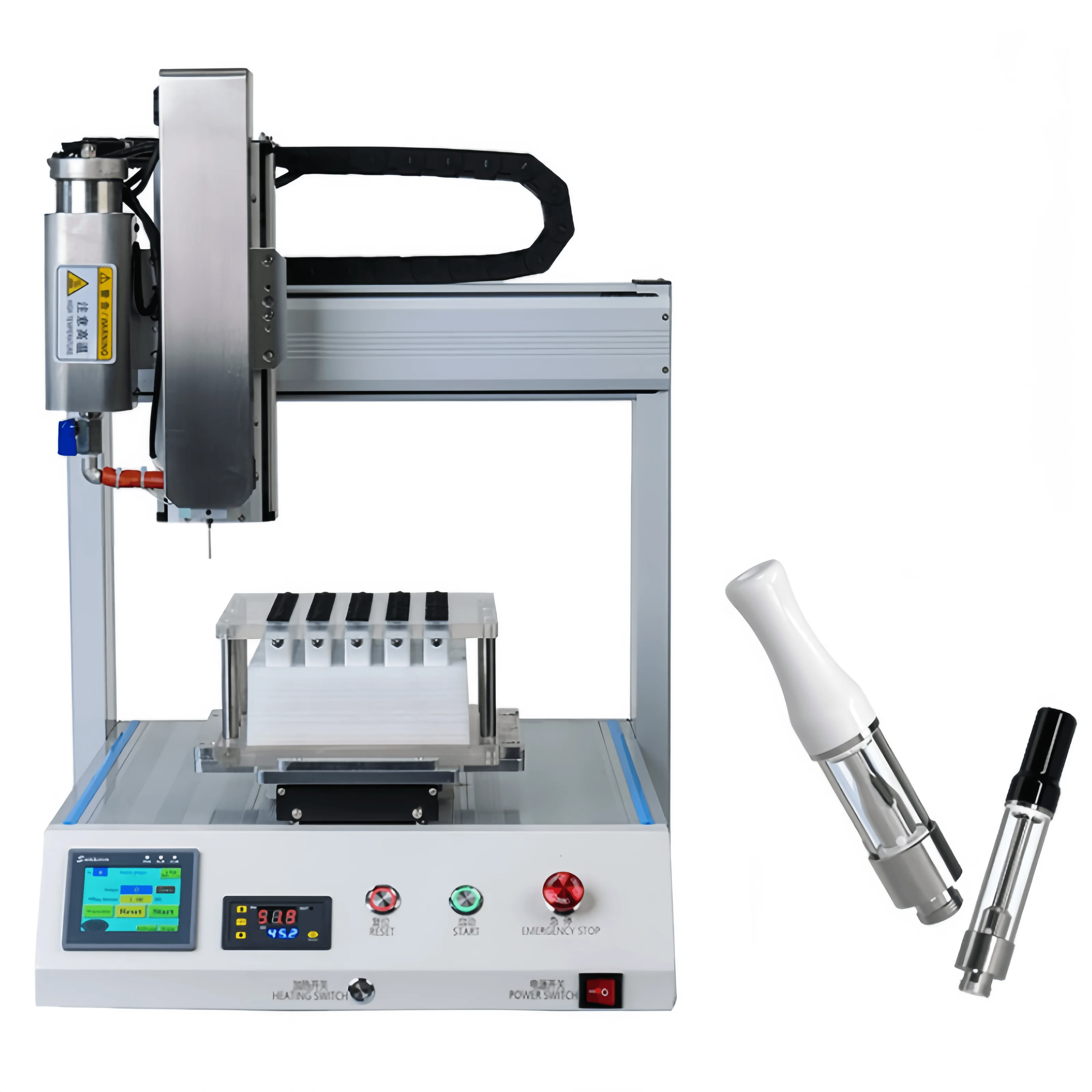 Automatic Heated Disposable Pen Filling Machine High Precision Heating ...