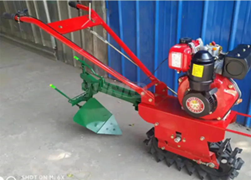 Small Plough Machine Cultivator Gasoline and Diesel Engine Mini Self ...