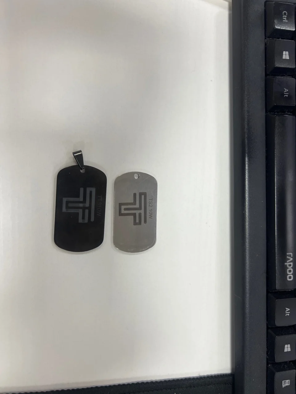 Whole Sale Titanium Steel Stainless Steel Multi-size Engraved Custom ...