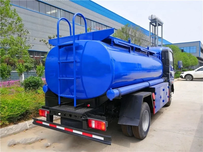 Small Petrol Tank Truck - 3cbm to 5cbm Fuel Oil Diesel Tanker